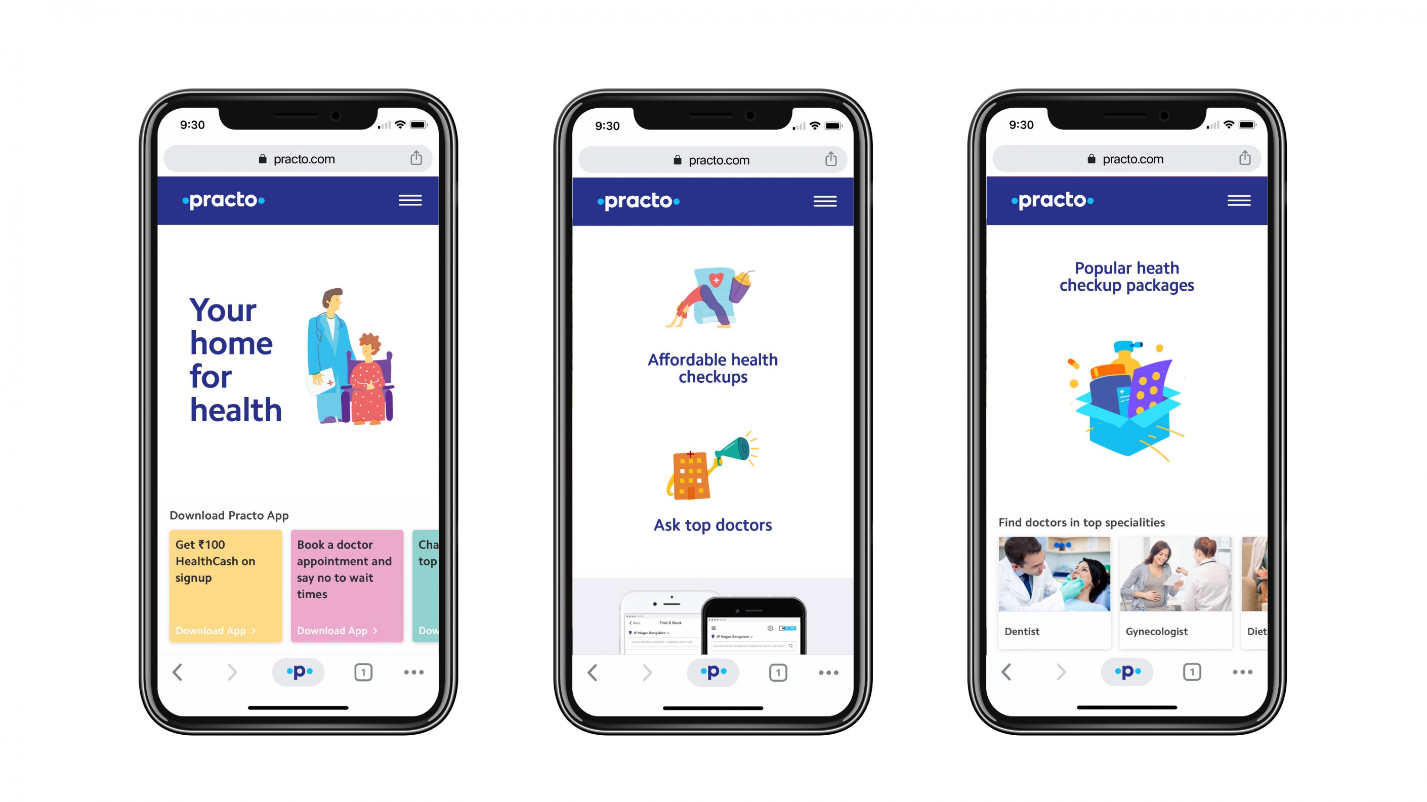 Practo Logo Our New Brand Identity – Your Home For Health – Practo